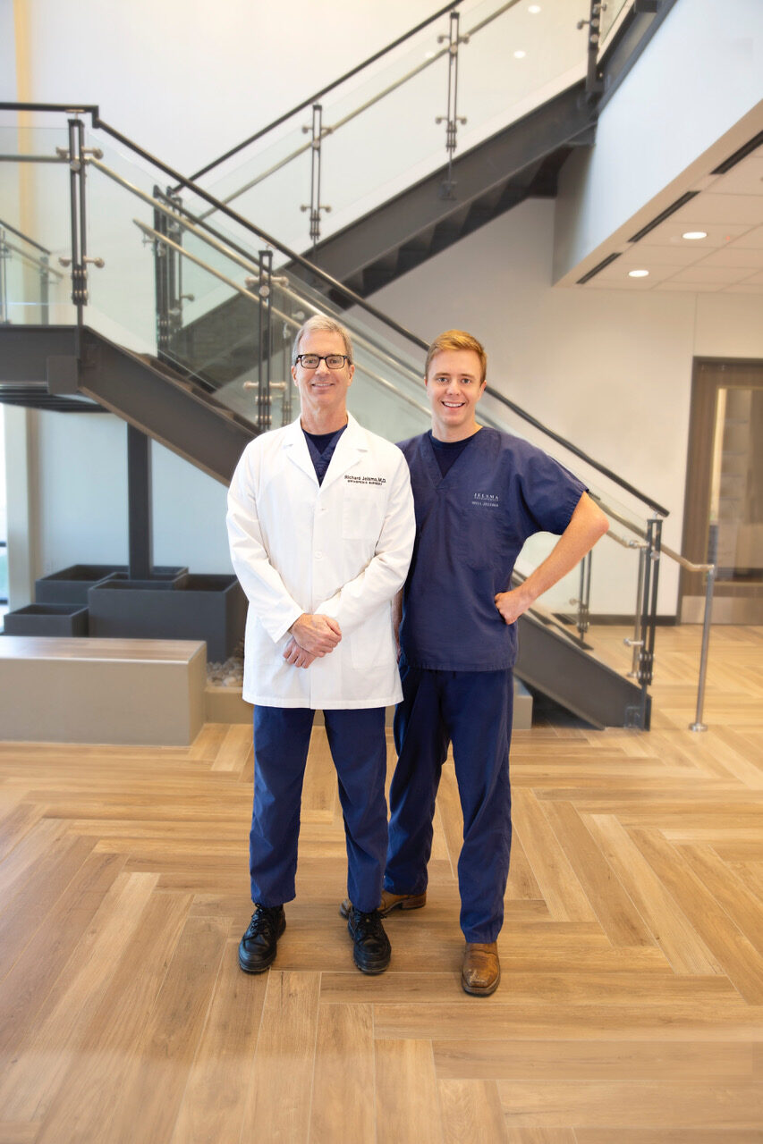 Dr Richard Jelsma and Will